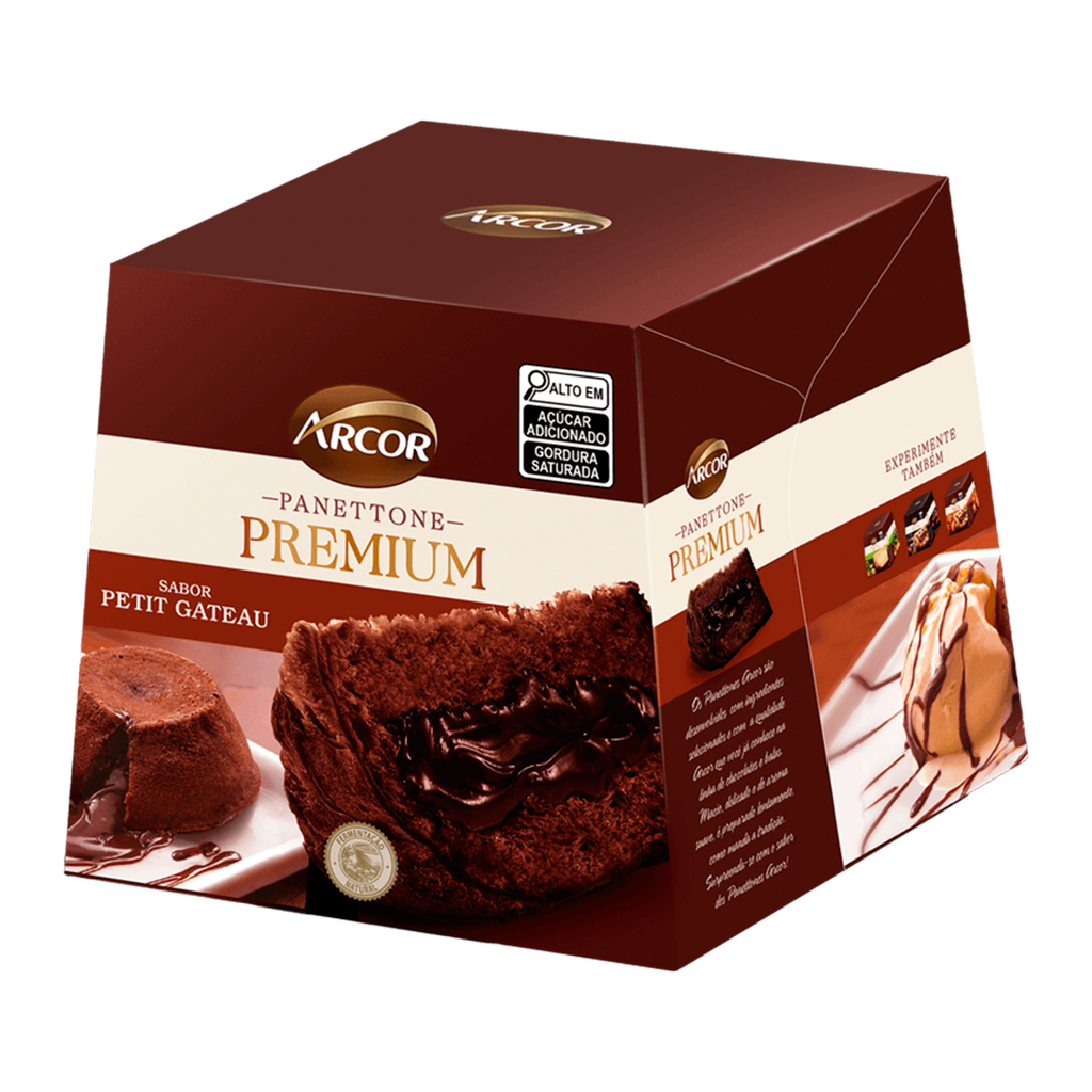 Panettone Arcor Premium Petit Gateau 430g